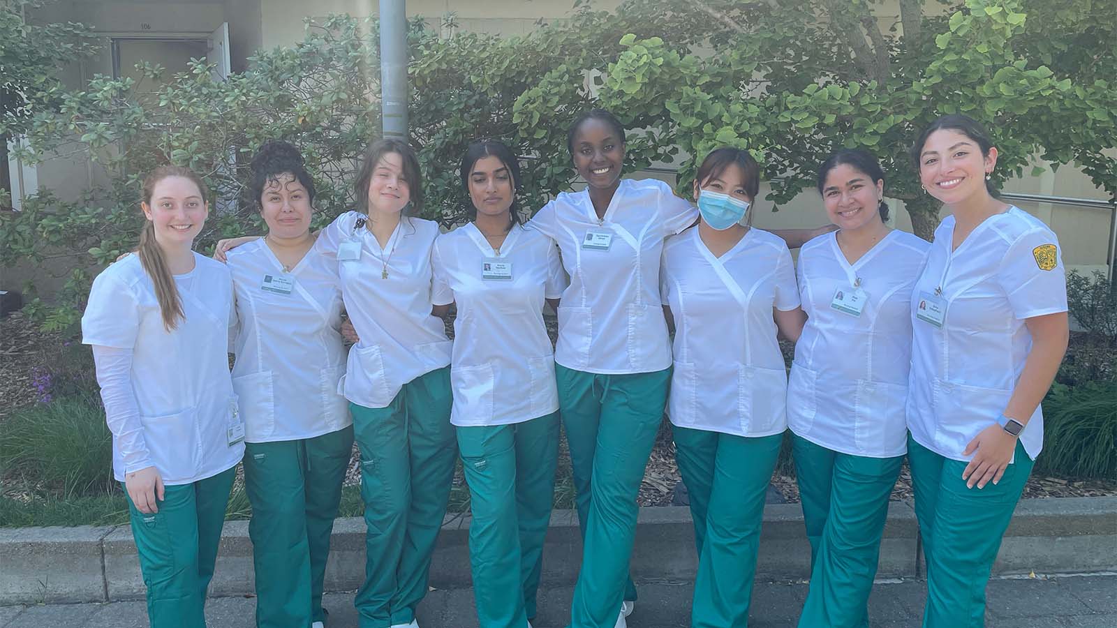 Getting the First Pair of Scrubs | University of San Francisco