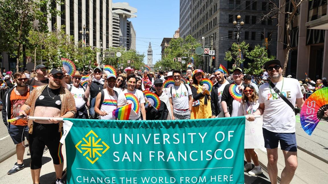USF Goes All Out With Joy for Pride 2025 | University of San Francisco
