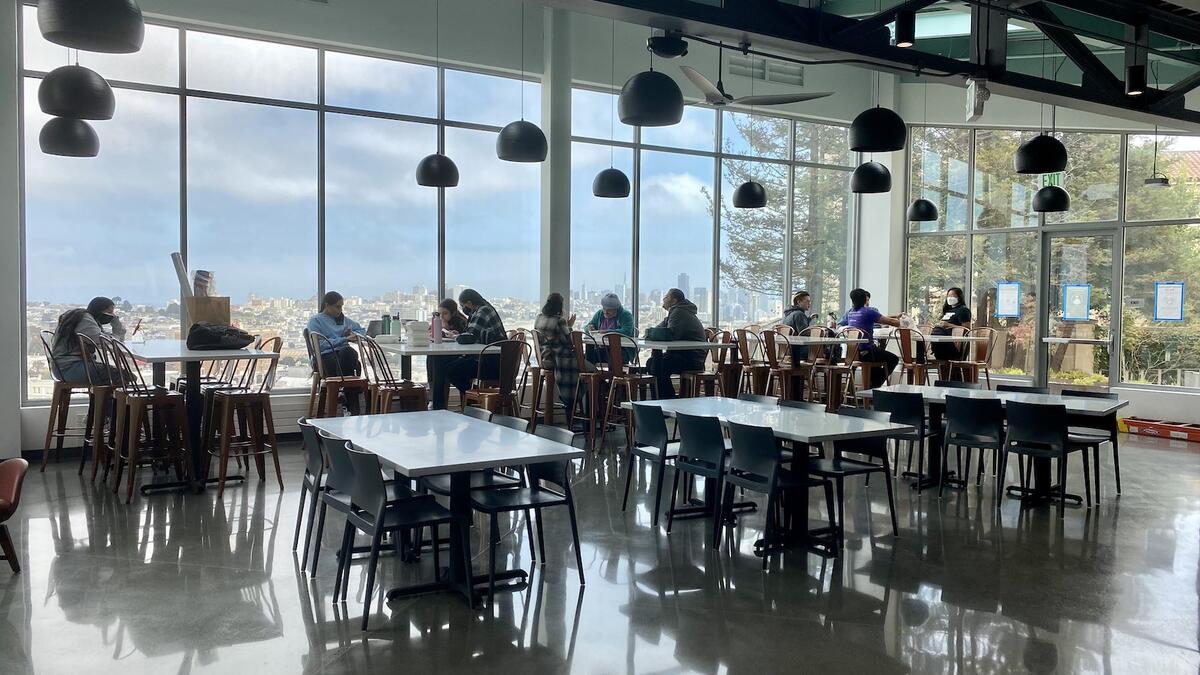 New Lone Mountain Dining Hall Serves Food With a View | University of San Francisco