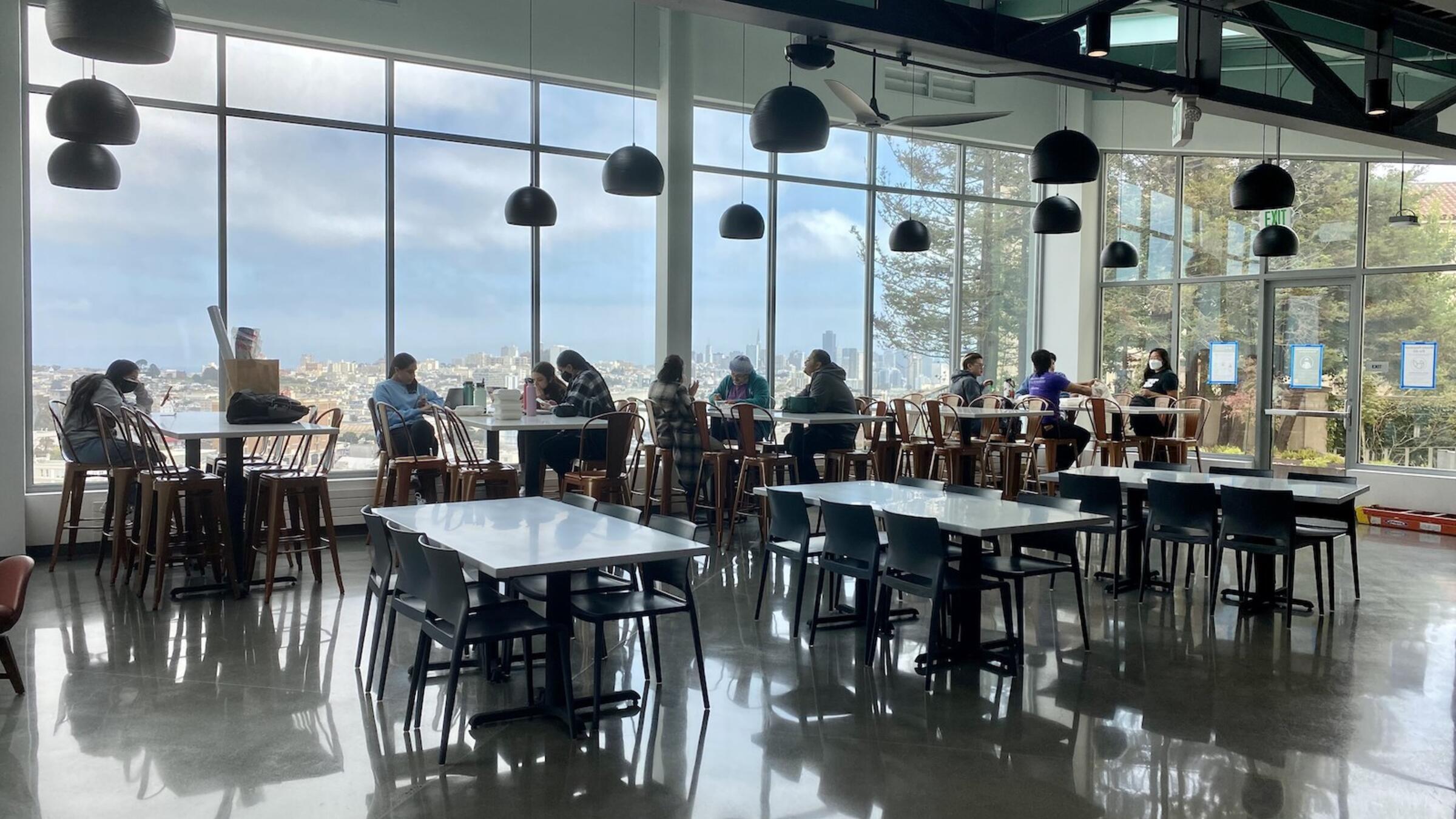 New Lone Mountain Dining Hall Serves Food With a View | University of ...