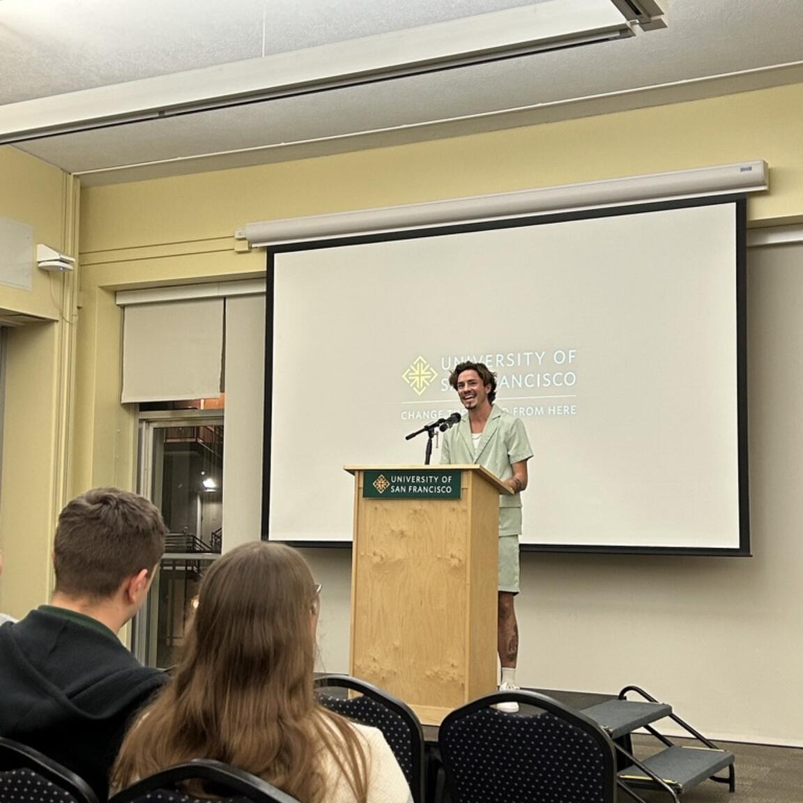 Cal Calamia MFA ’23 Stays Full Speed Ahead | University of San Francisco