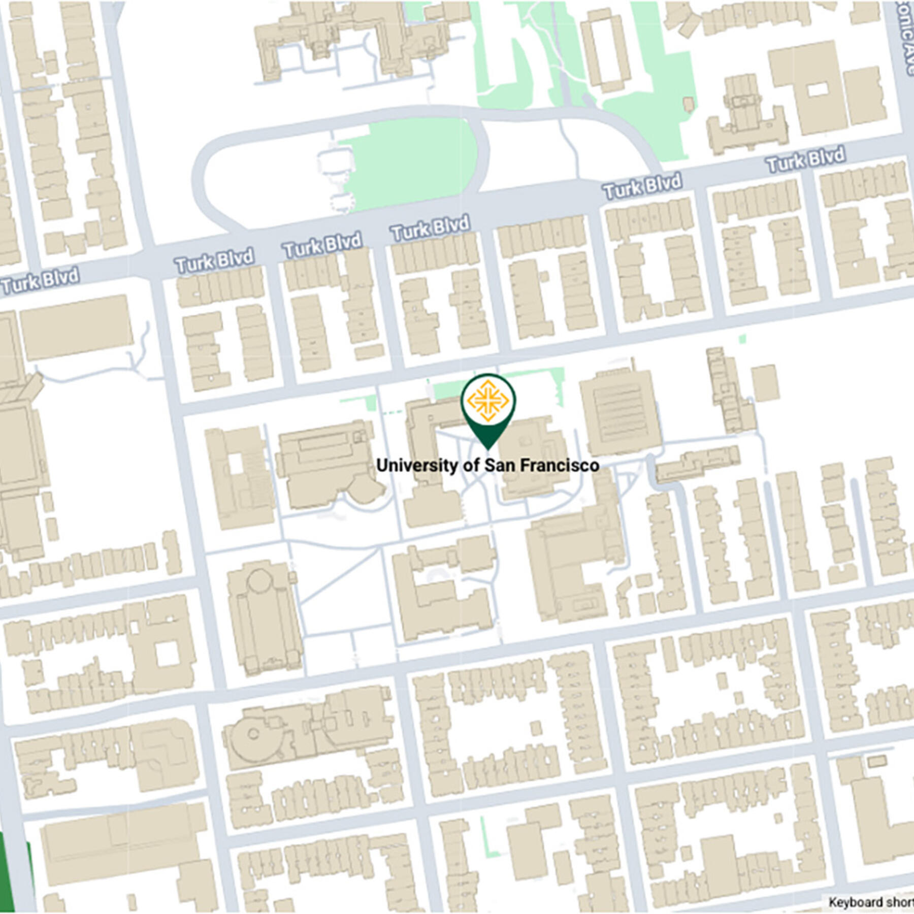 Maps & Directions | University of San Francisco
