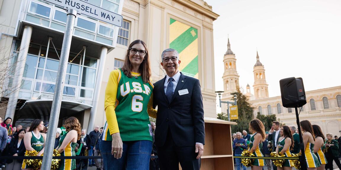USF Dedicates The Bill Russell Way | University of San Francisco